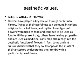 history and definition of ornamental horticulture | PPTX