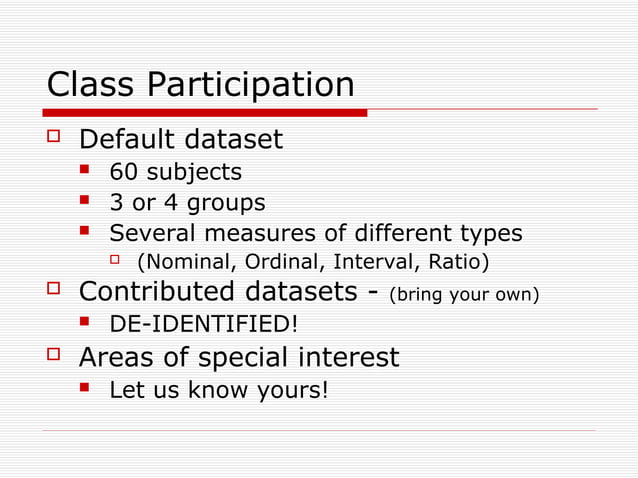 Class1.ppt Class StructureBasics of Statistics | PPT