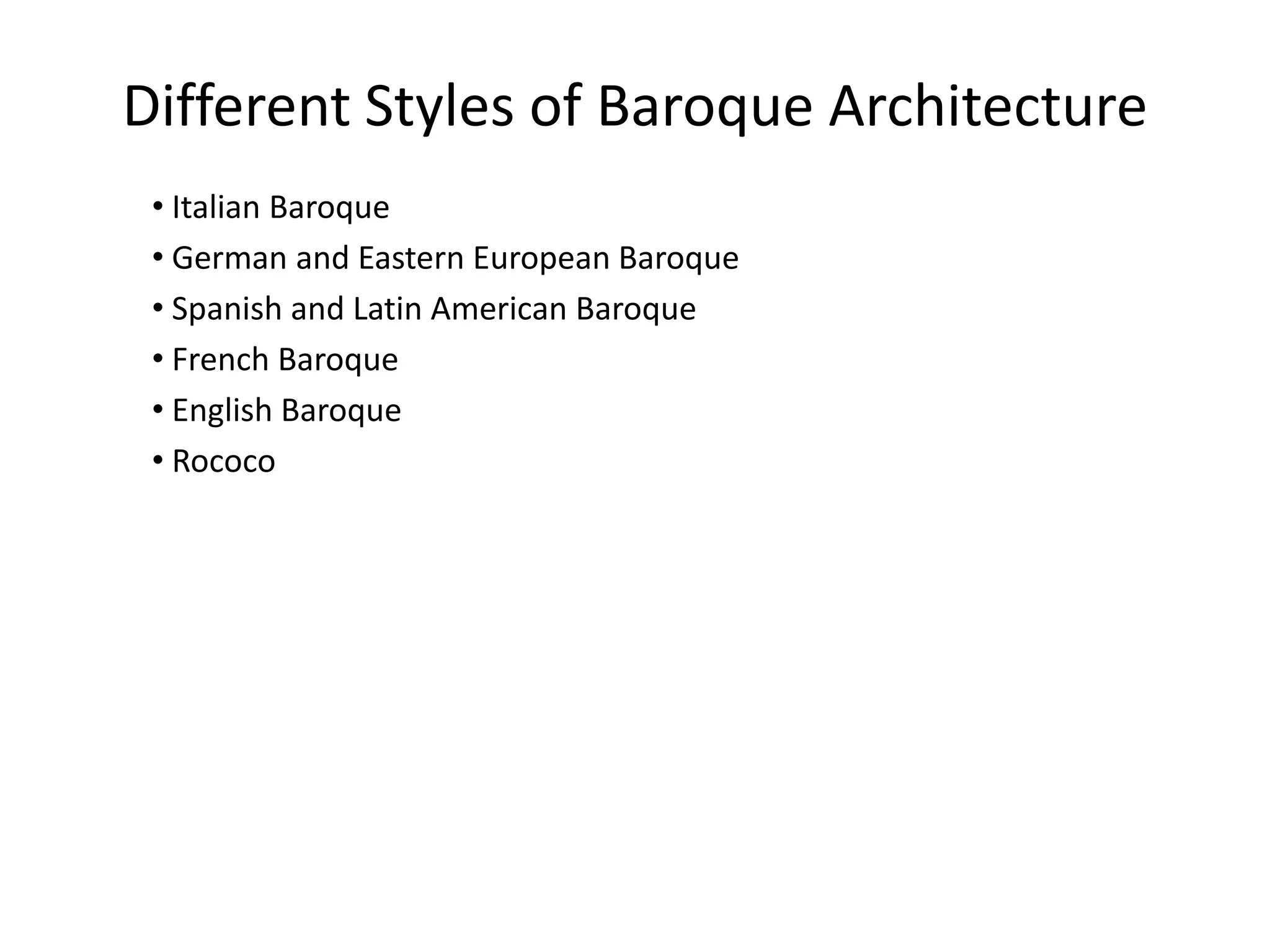 Class 1 baroque and rococo | PPTX