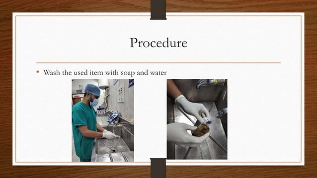 class 1- HIGH LEVEL DISINFECTION, OT CLEANONG PROTOCOL, IMPORTANCE OF DOCUMENTATION, INVENTORY ...