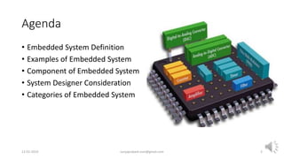 Class 1 introduction to embedded systems | PPT