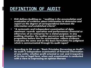 IGNOU -AUDITING ECO 12 | PPT