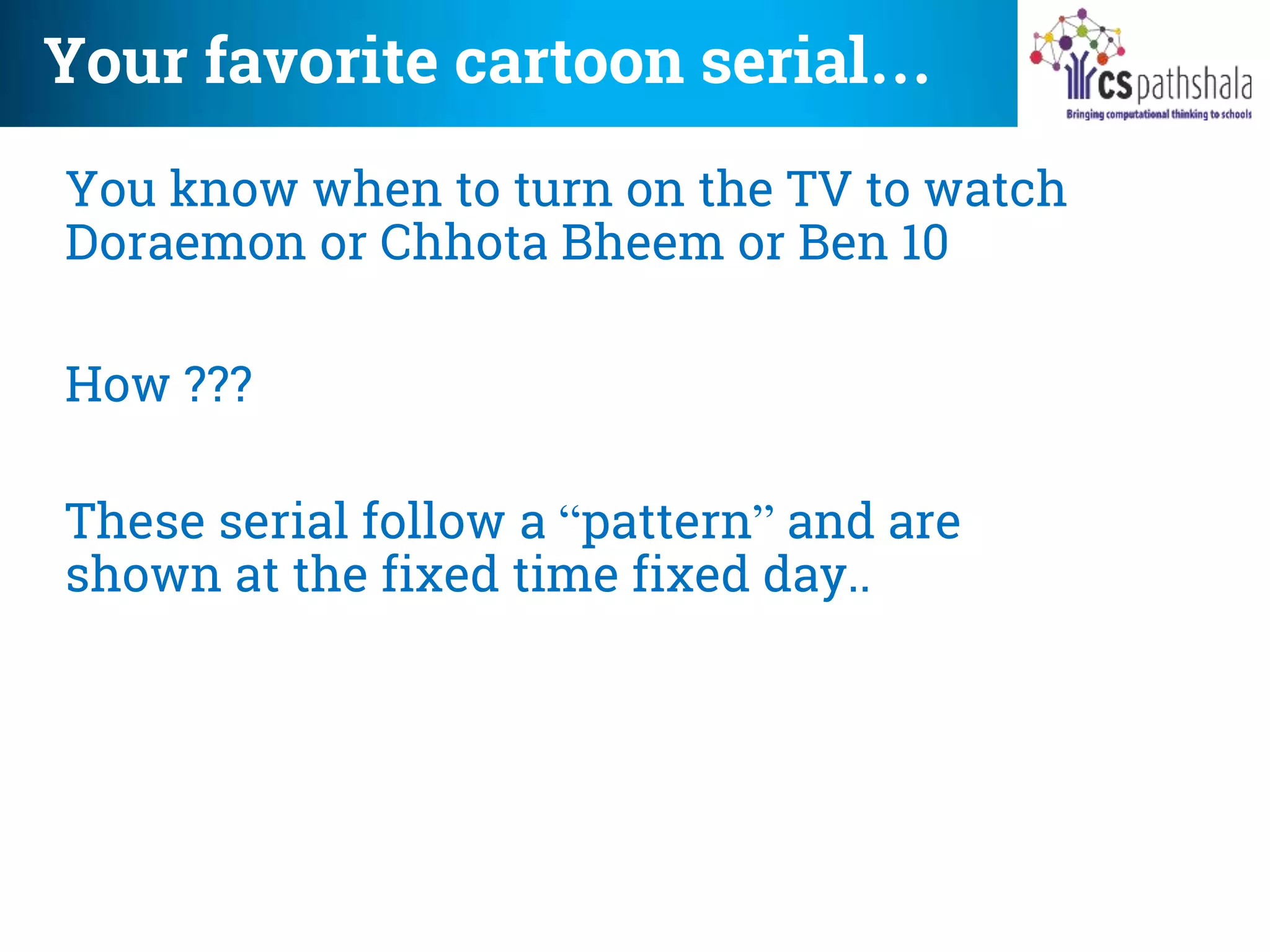 Iterative Patterns and processes | PPT