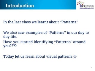 Class 1 ipp-02-iterative patternsandprocesses-ppt | PPTX
