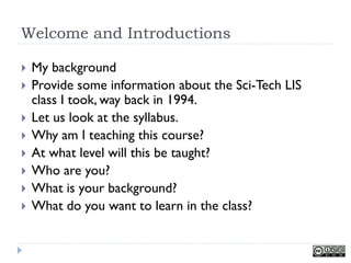 Class1 - Introduction and General Science | PDF