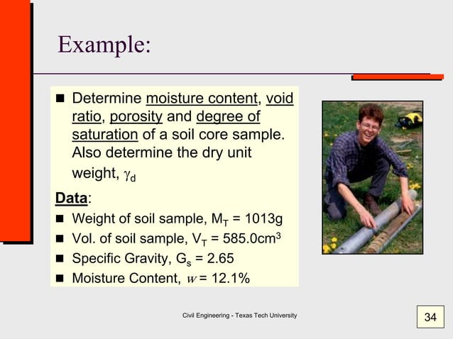 Class 1 Moisture Content - Specific Gravity ( Geotechnical Engineering ) | PDF