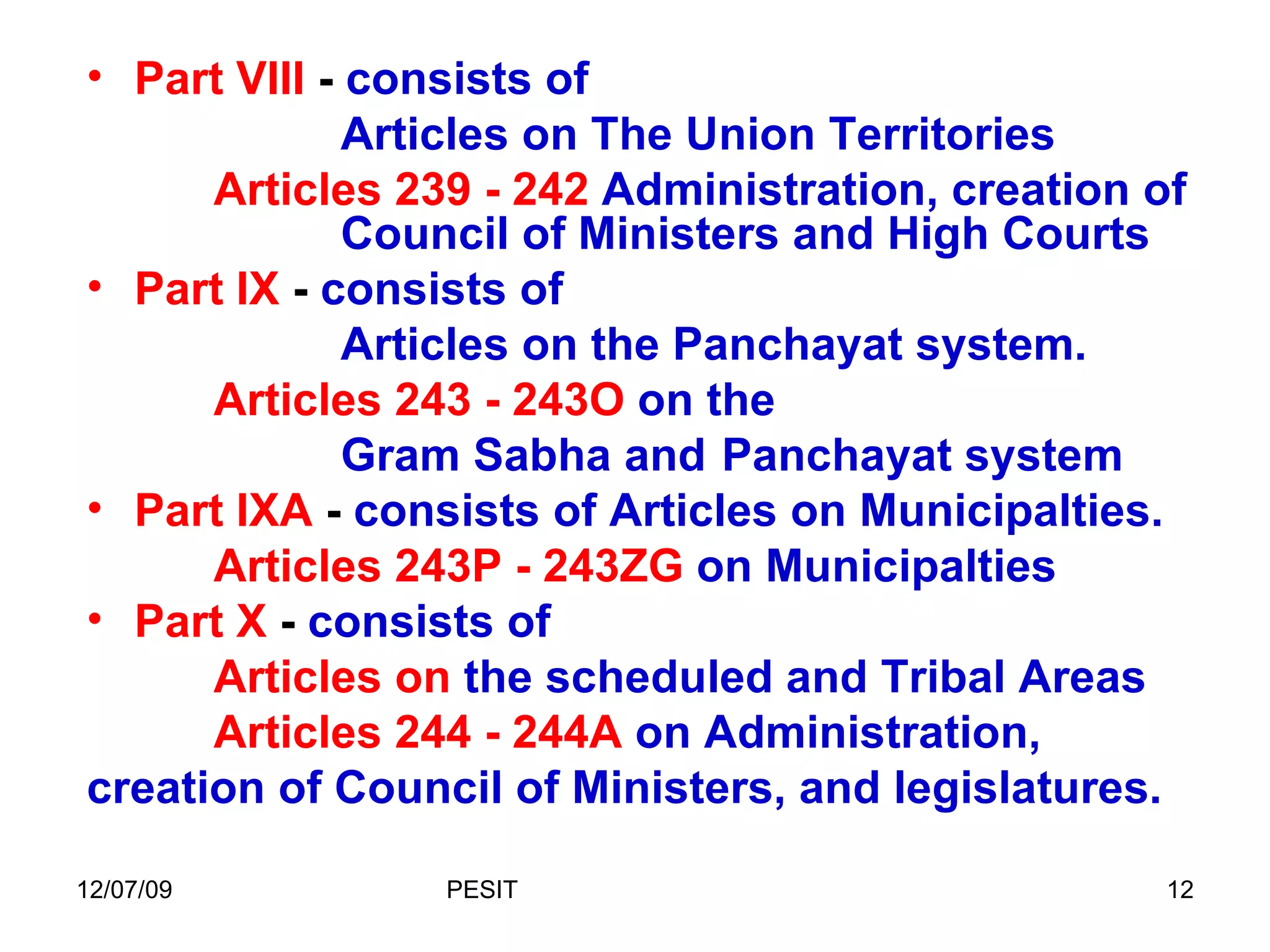Class1 Preamble And List Of Articles | PPT