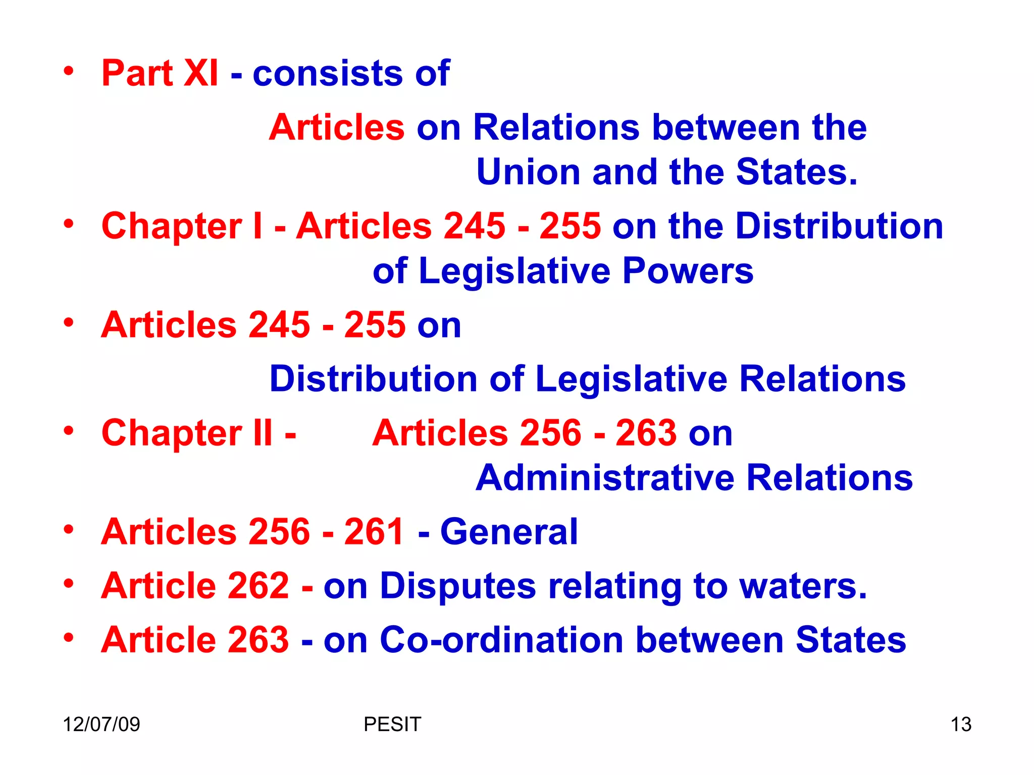 Class1 Preamble And List Of Articles | PPT