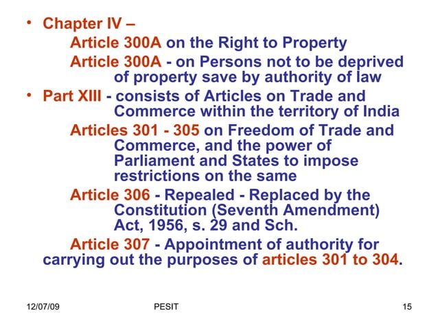 Class1 Preamble And List Of Articles | PPT