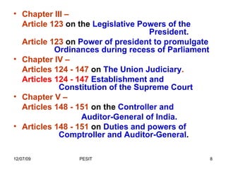Class1 Preamble And List Of Articles | PPT
