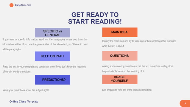Reading strategies | PPT