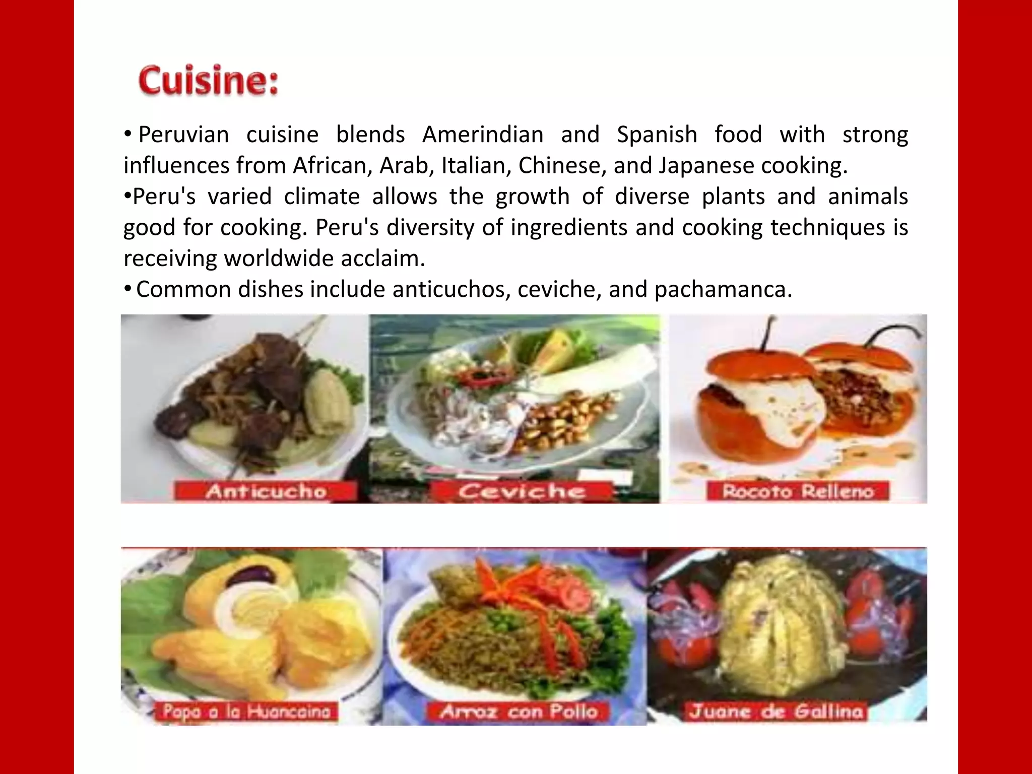PERU: NATIONAL IDENTITY | PPTX