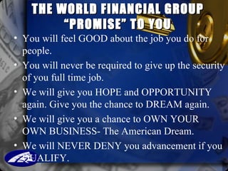Class 1 The Wfg Wealth Crusade | PPS