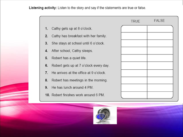 Class 1 - What people do every day.ppt Simple present | PPT