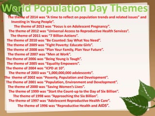 world population day | PPTX