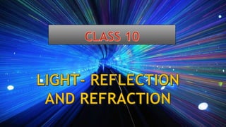 Class 10 light refraction and reflection | PPTX