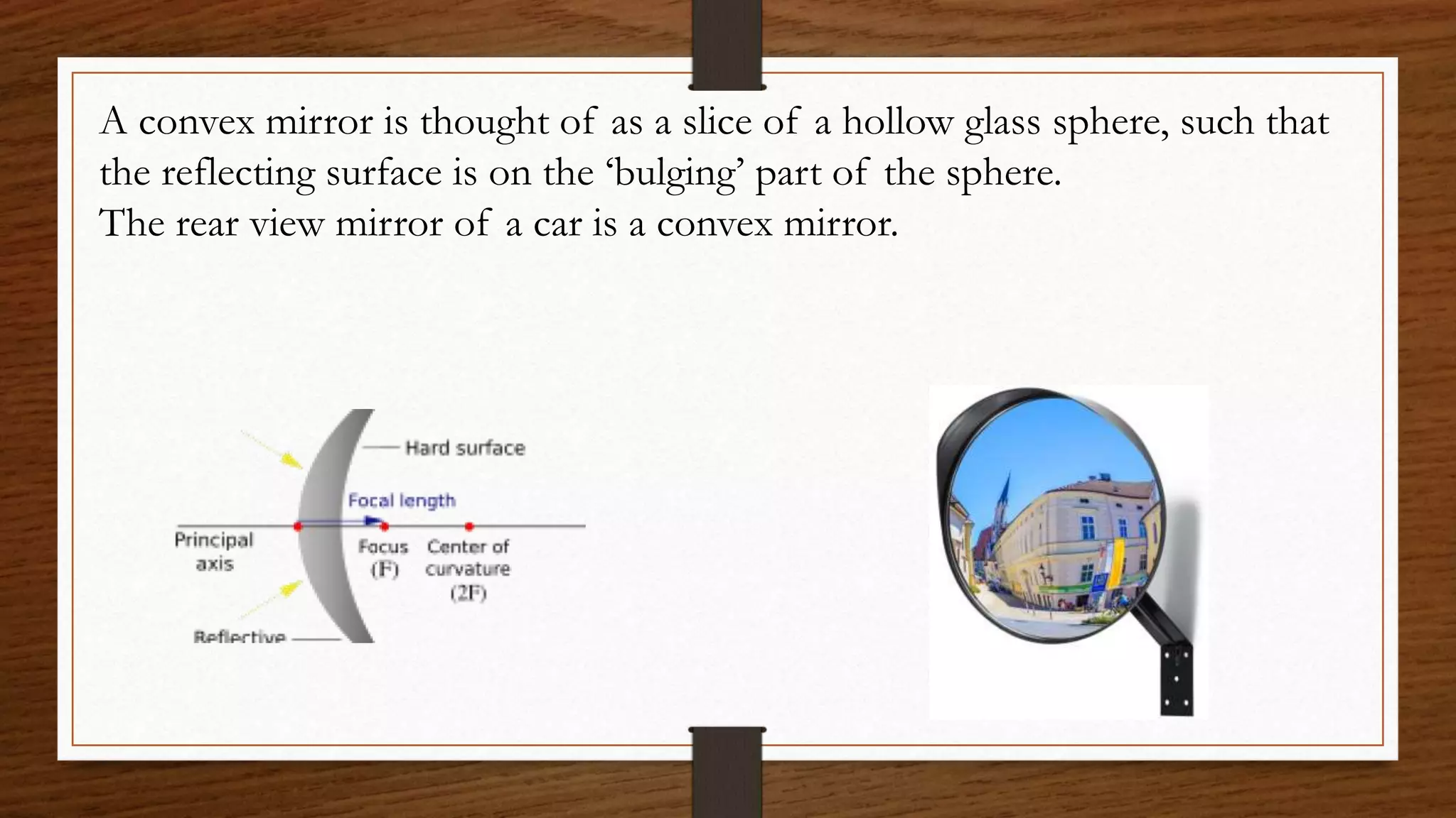 Class 10 light - convex mirror | PPTX