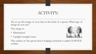 Class 10 light - convex mirror | PPTX