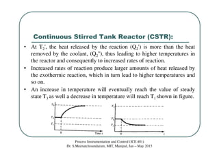 Class 10 mathematical modeling of continuous stirred tank reactor systems (cstr) | PDF