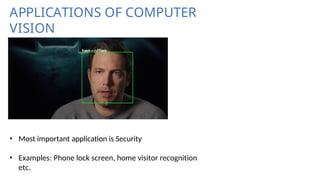 Class 10 AI 417 Computer Vision.pptxxxtx | PPTX
