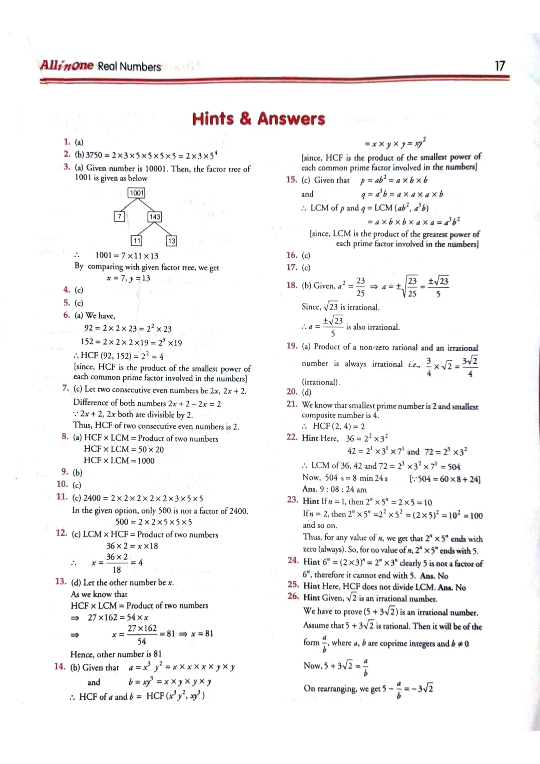 Arihant Class 10 All in One Maths full pdf | PDF
