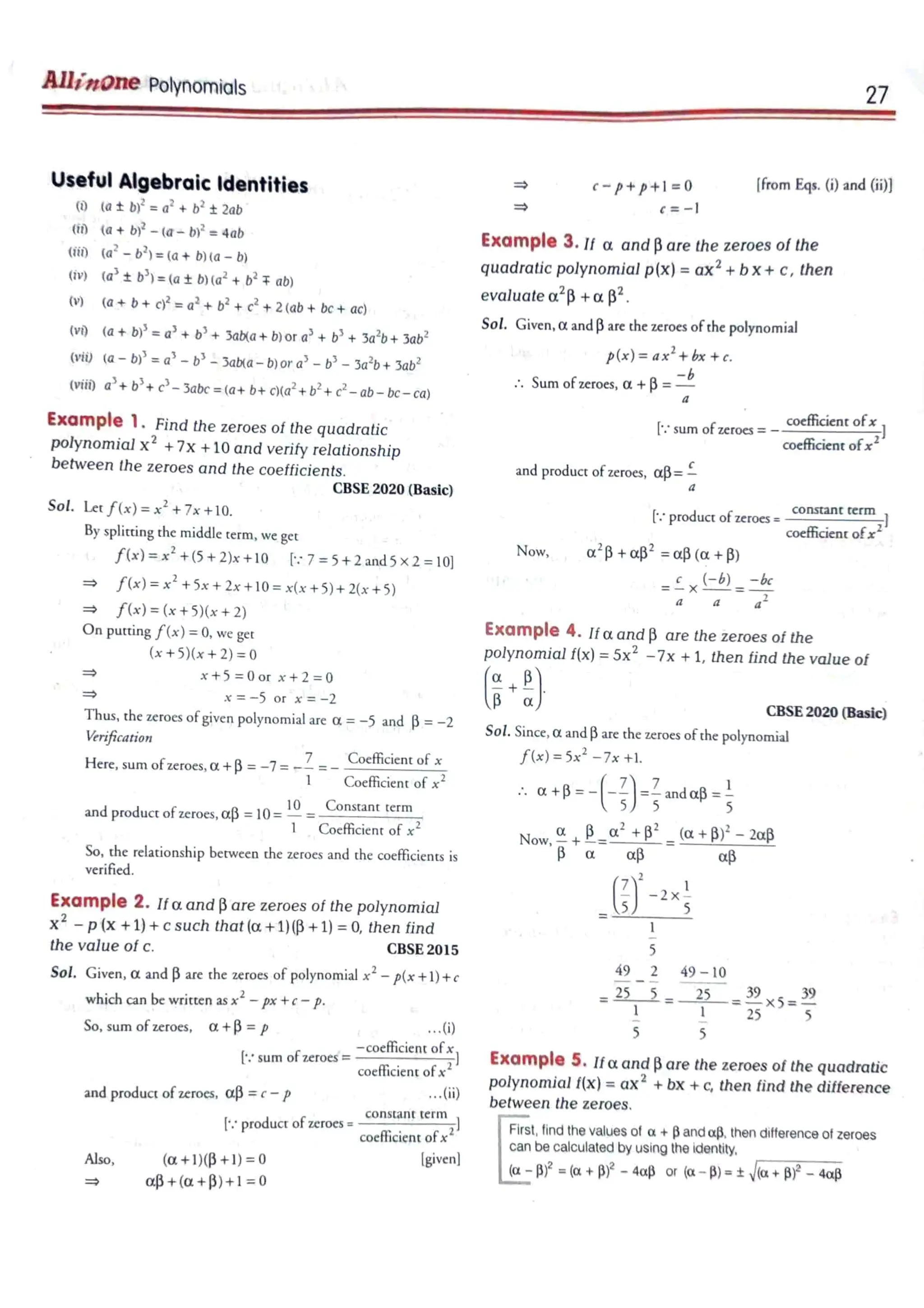 Arihant Class 10 All in One Maths full pdf | PDF