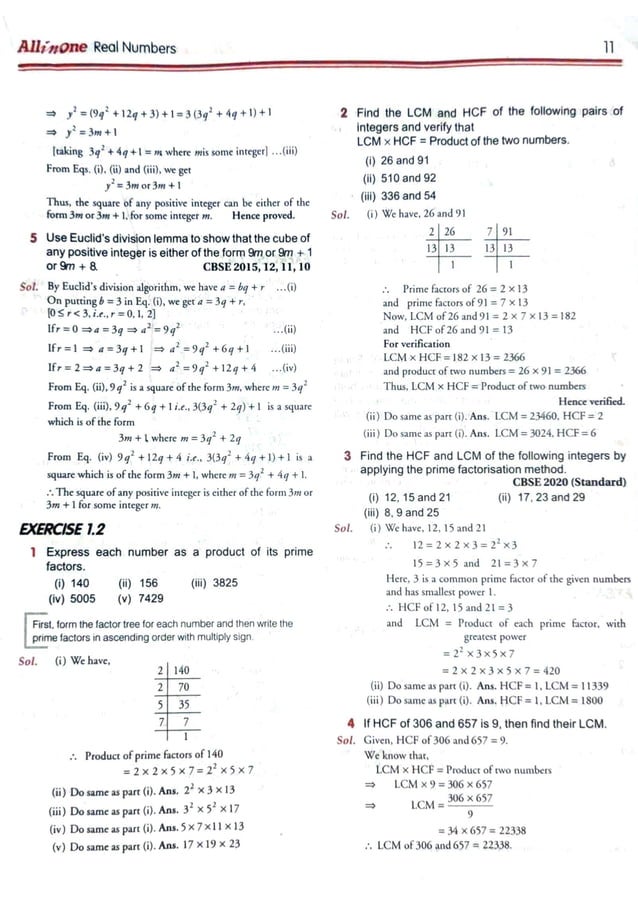 Arihant Class 10 All in One Maths full pdf | PDF