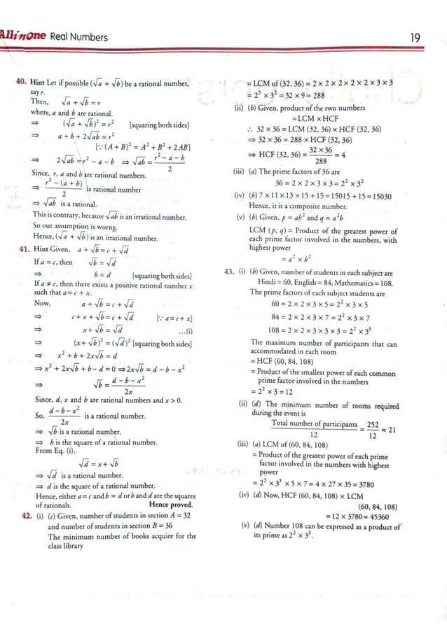 Arihant Class 10 All in One Maths full pdf | PDF