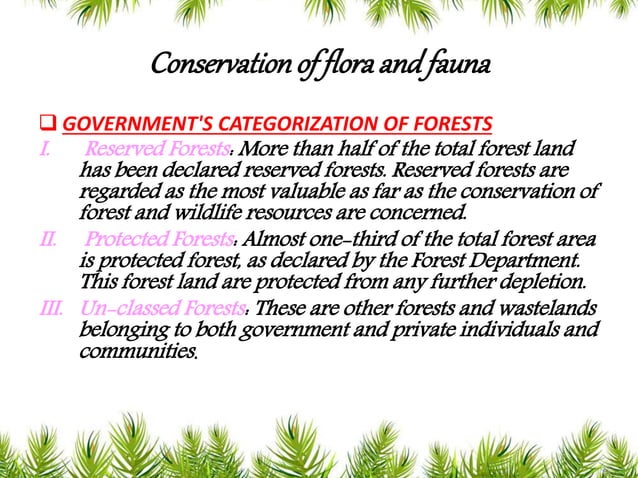 wildlife and forest resources | PPTX