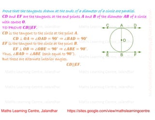 Class 10_Chapter 10_Circles (Tangents and basic theorems) Lecture 1 ...
