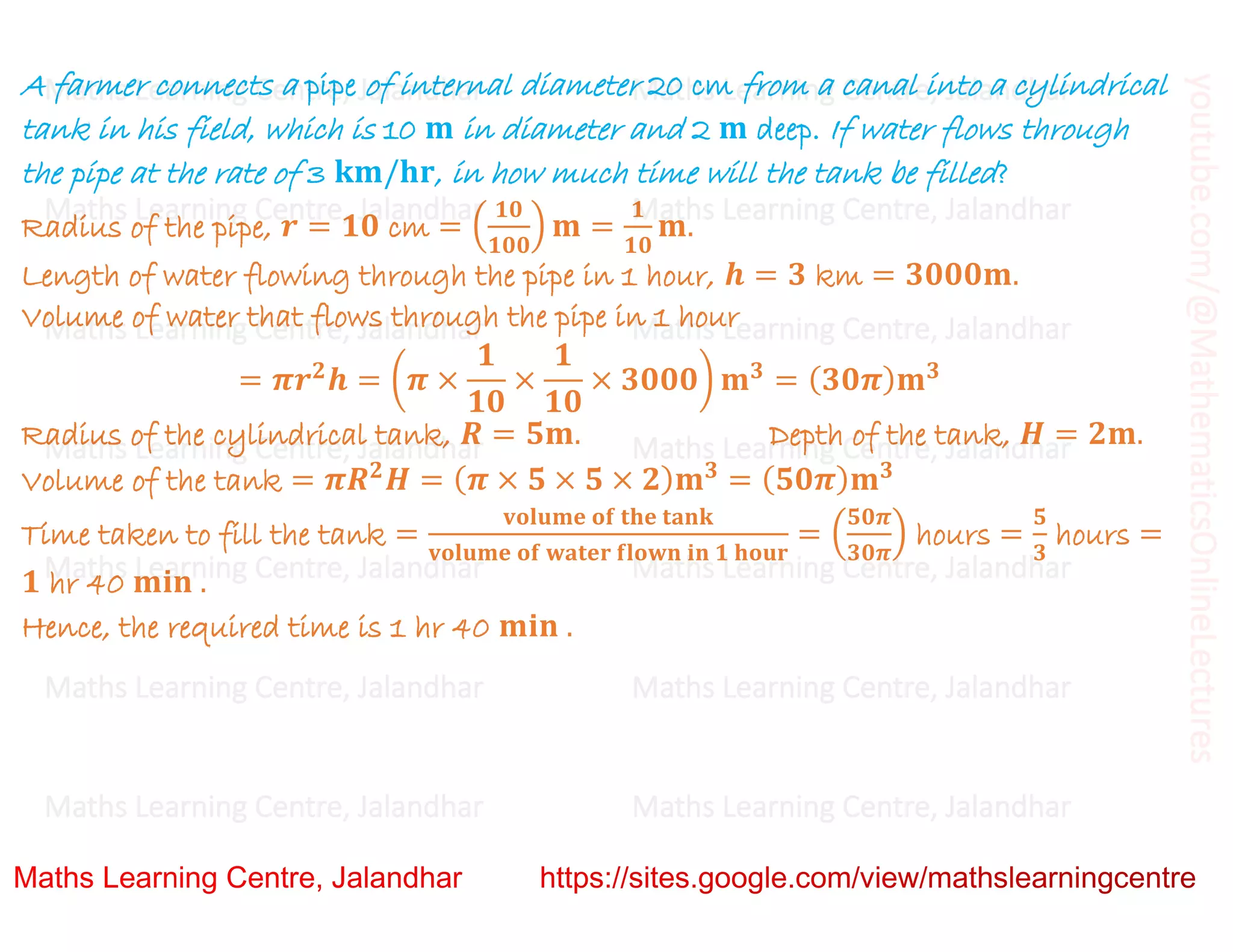 Class 10_Chapter 13_Volume and surface area of solids (conversion of ...