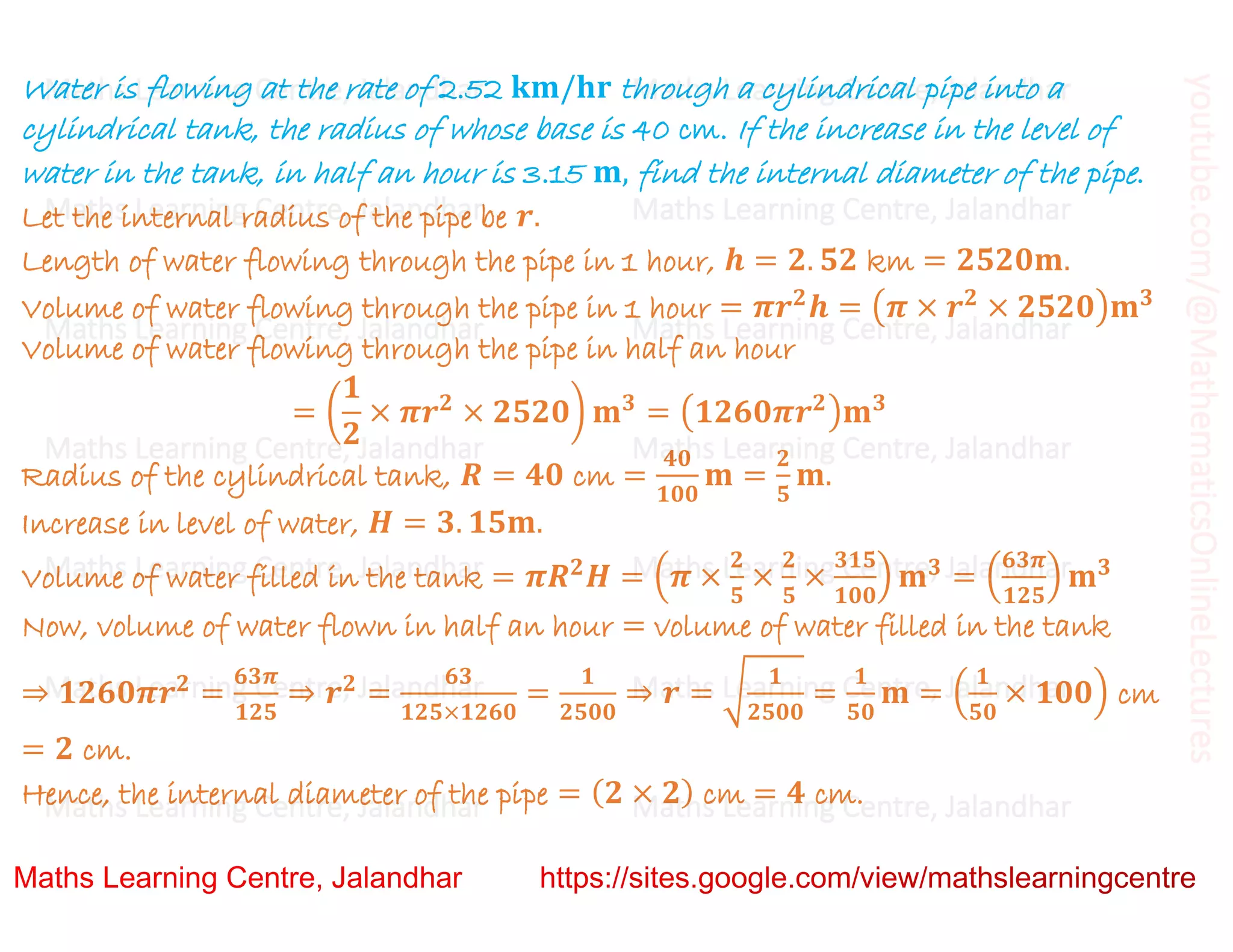 Class 10_Chapter 13_Volume and surface area of solids (conversion of ...