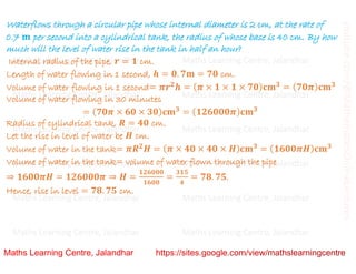 Class 10_Chapter 13_Volume and surface area of solids (conversion of ...