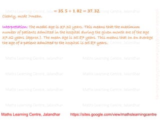 Class 10_Chapter 14_Statistics (Median and mode of grouped data) Lecture 2 | PPT