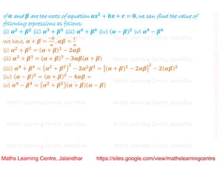Class 10 _ Chapter 2_ Polynomals (Division Algorithm for Polynomials)_Lecture 2 | PPT