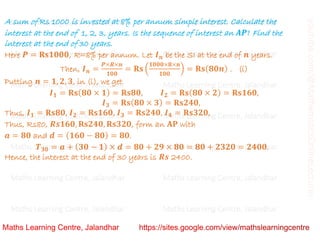 Class 10 _ Chapter 5_ Arithmetic Progression_Lecture 1 | PPT