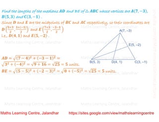 Class 10 _ Chapter 7_ Coordinate geometry_Section formula_Lecture 2 | PPT