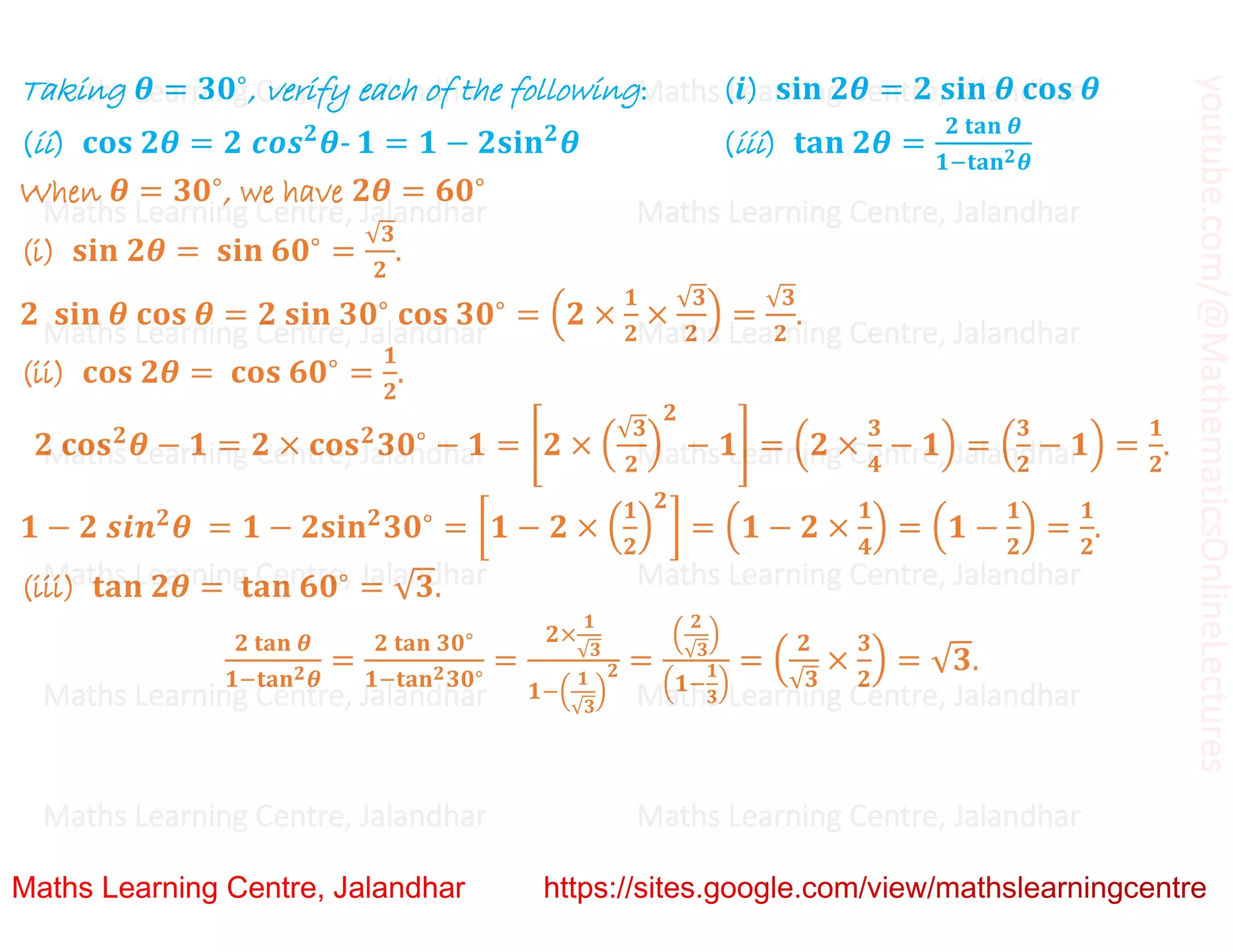 Class 10_Chapter 8_Introduction to trigonometry_Particular angles ...