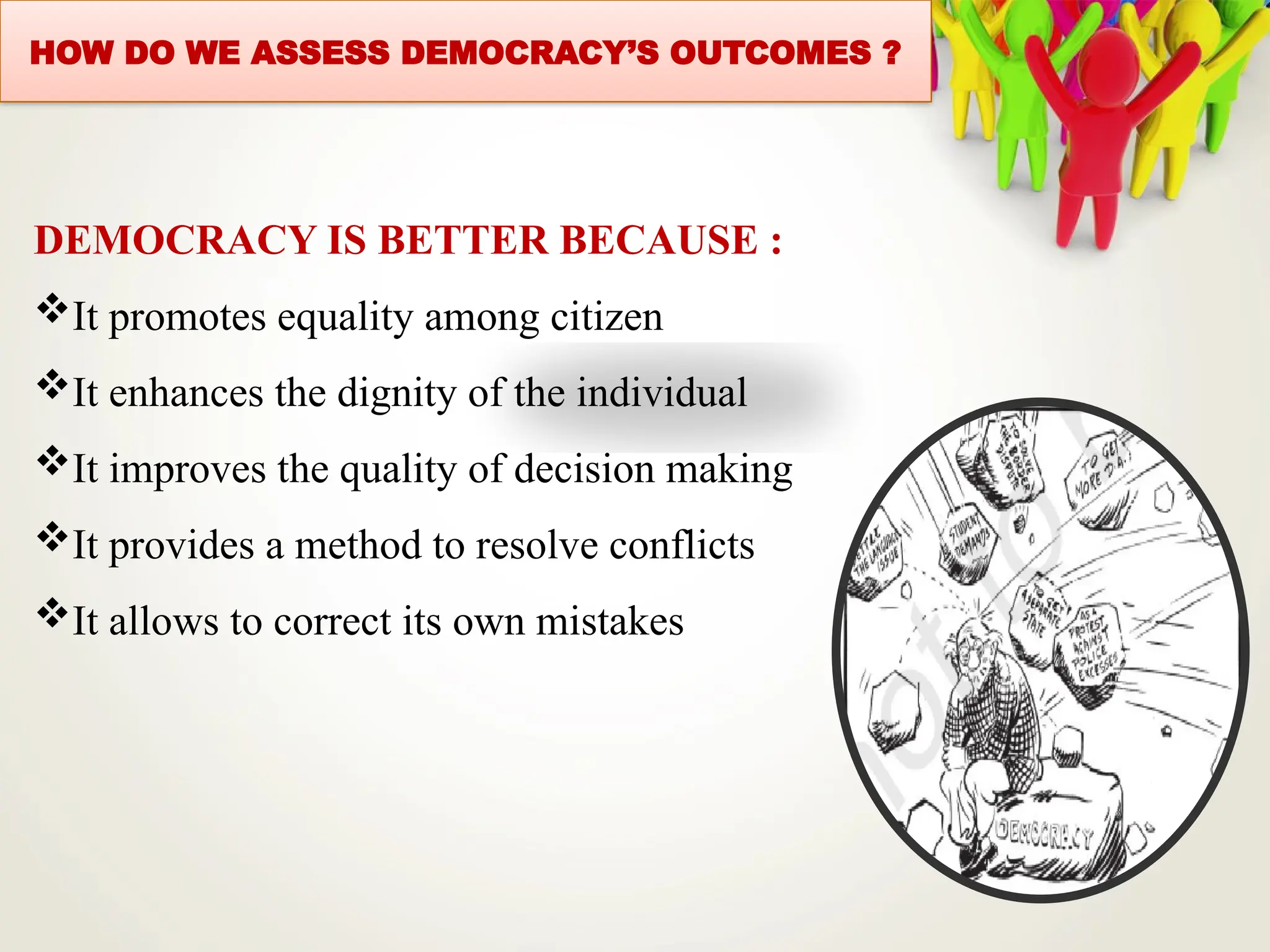 Class 10 Civics Ch 7 - Outcomes of Democracy - PPT (1).pptx