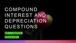 Class 10 compound interest | PPTX