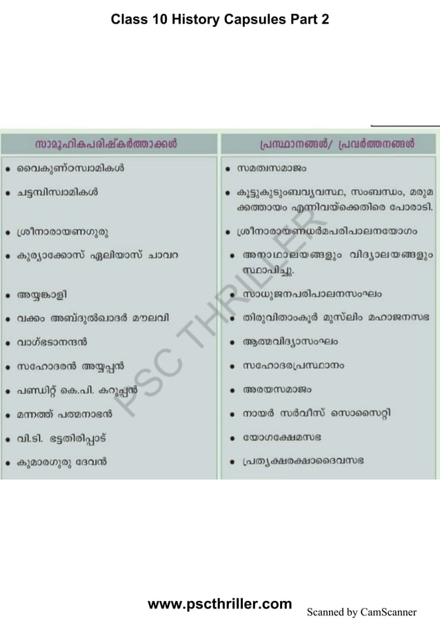 SCERT Class 10 Social Science - History Capsules Part 2 | PDF