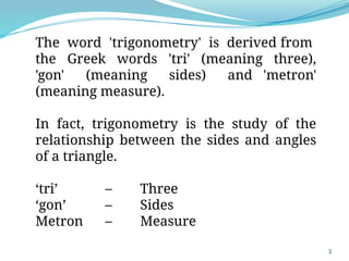 CLASS 10, INTRO TO TRIGONOMETRY, PPT, Module 1 BY 3.pptx