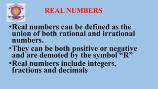 Class 10 Maths Real Numbers.pptx ppt ppt | PPT
