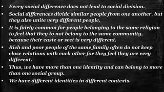 Class 10 politics chapter 3 democracy and diversity | PPTX