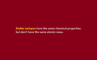 Class 10, Stable isotopes | PDF