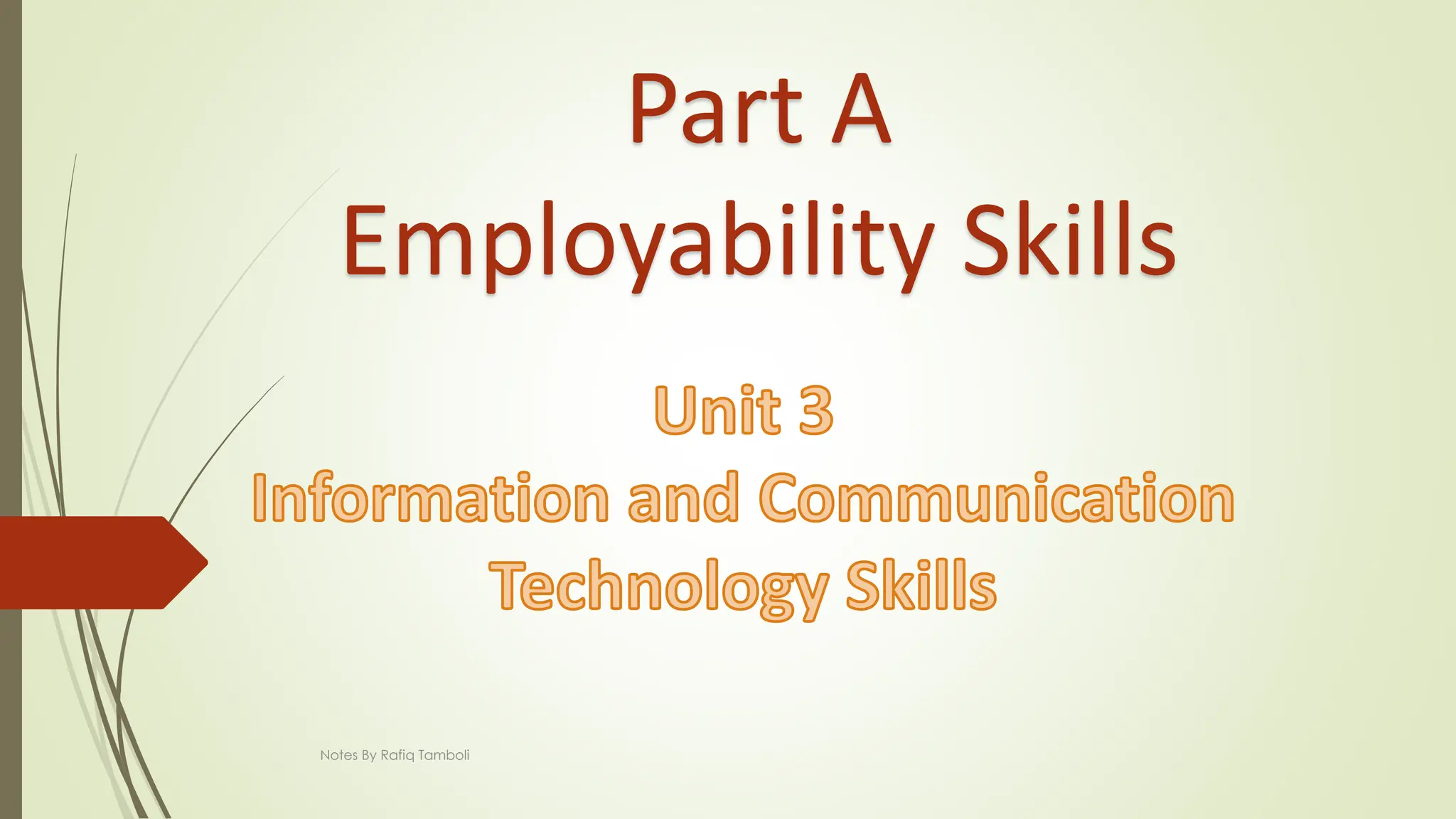 Class 10 Unit 3 ICT Skills.pdf withou any adds | PDF