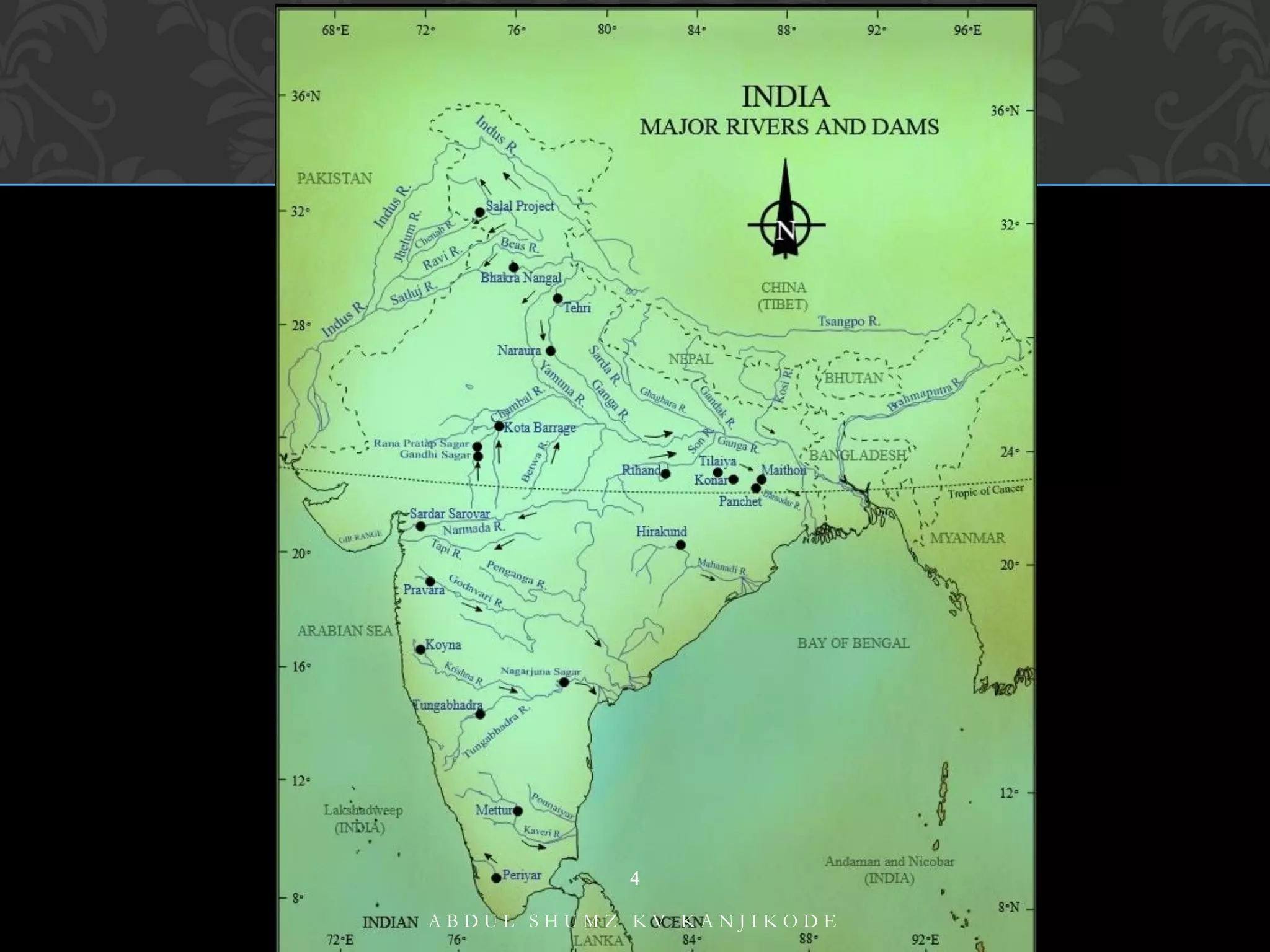 Water Resources, map practice Class 10 cbse | PDF