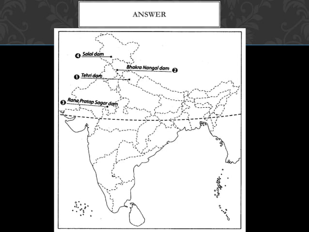 Water Resources, map practice Class 10 cbse | PDF | Geography | Science