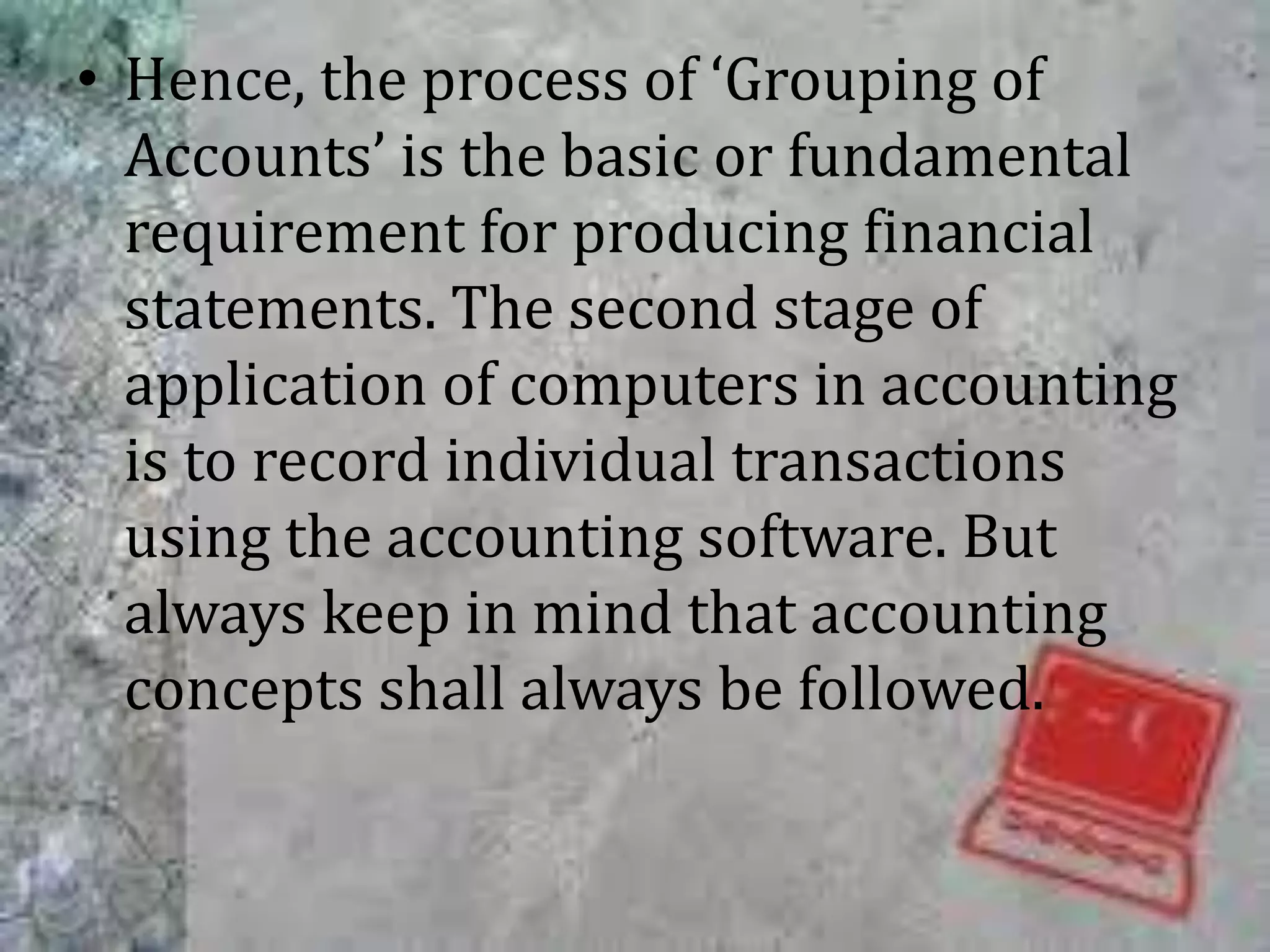 Automation of Accounting process & Advantages/Disadvantages of Computerized accounting | PPTX
