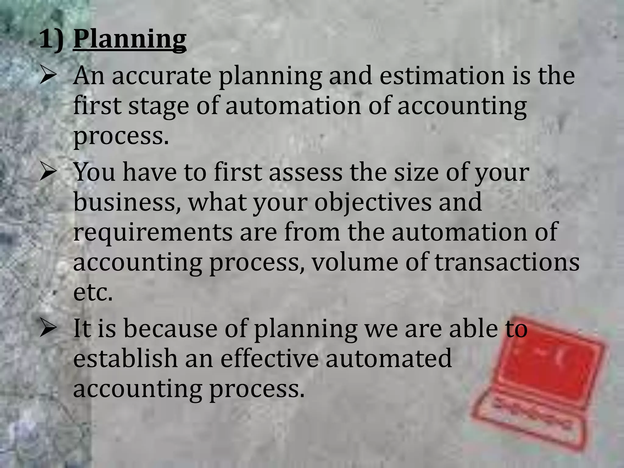 Automation of Accounting process & Advantages/Disadvantages of ...